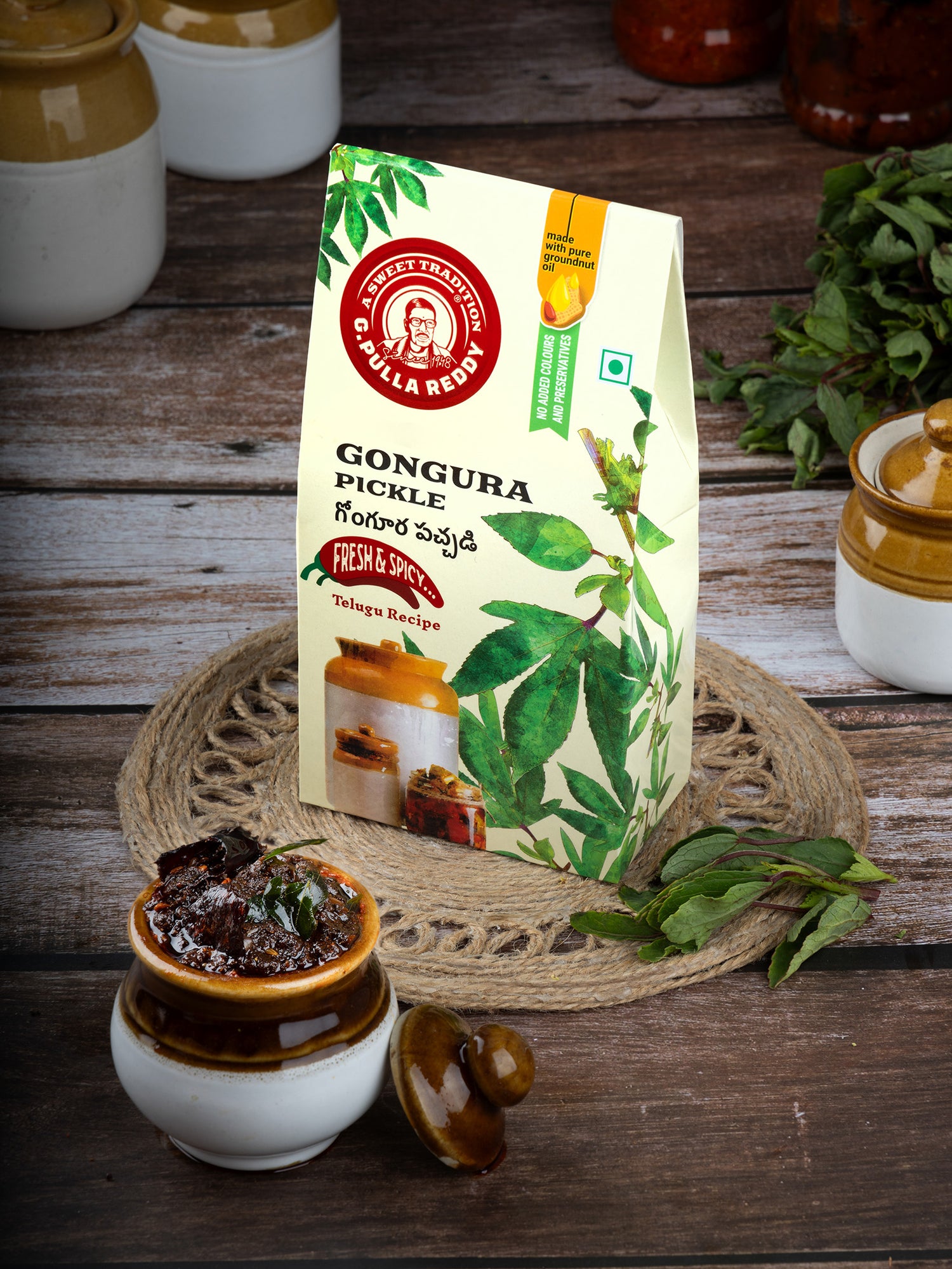 Gongura Pickle Pouch