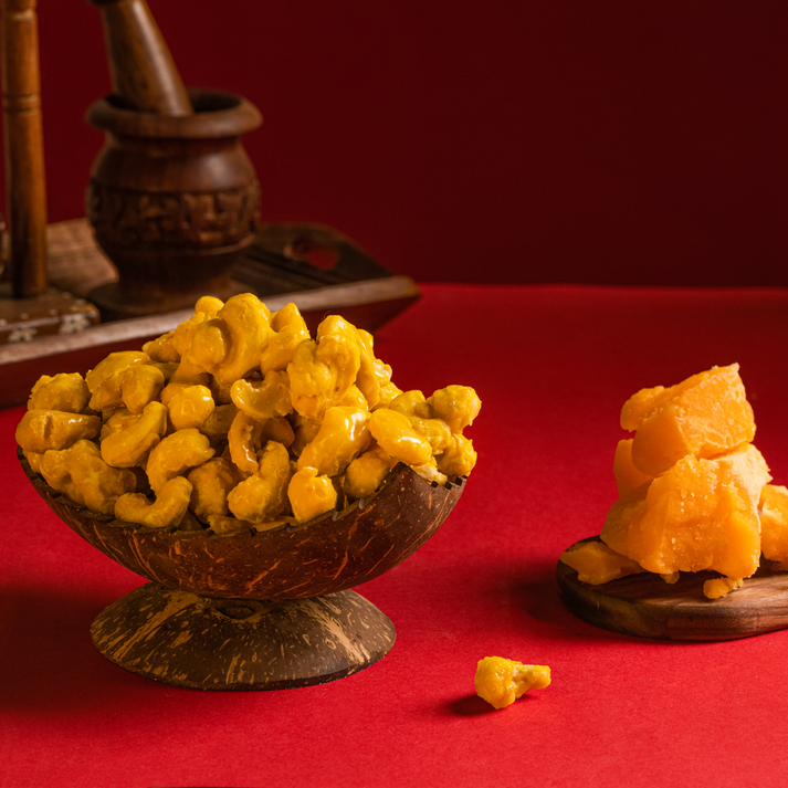 Bellam Kaju - Made From Fresh Kaju & Jaggery